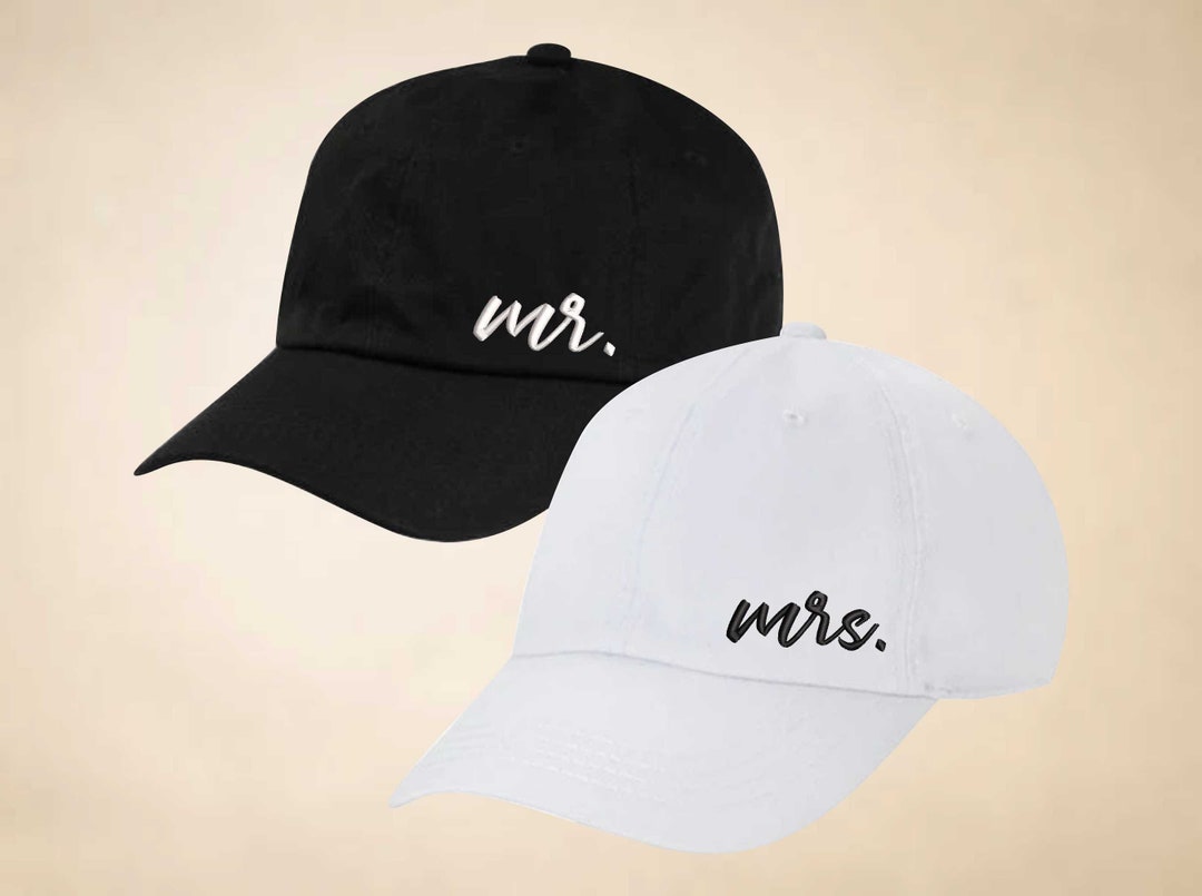 Mr and Mrs Hars, Mrs Hat, Honeymoon Hats, Couple Hats, Bride Gift ...