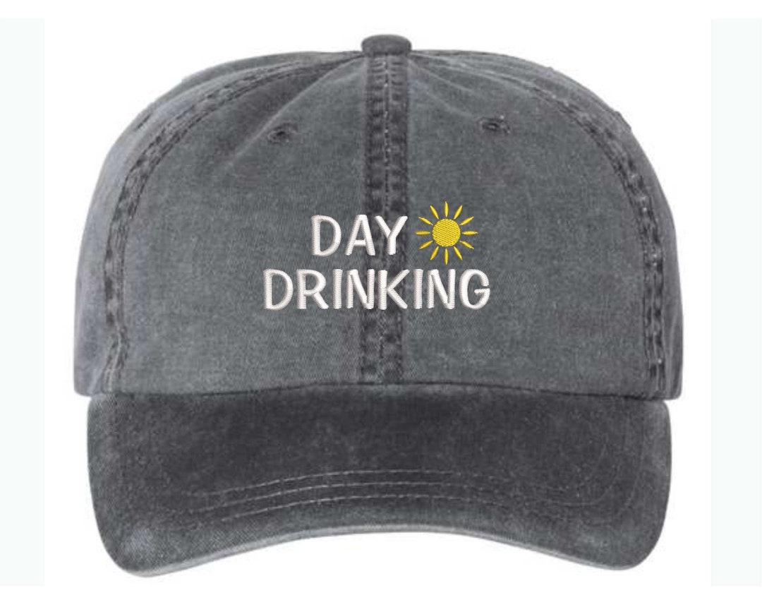 Day Drinking Hat Beach Baseball Cap Bachelorette Hat - Etsy