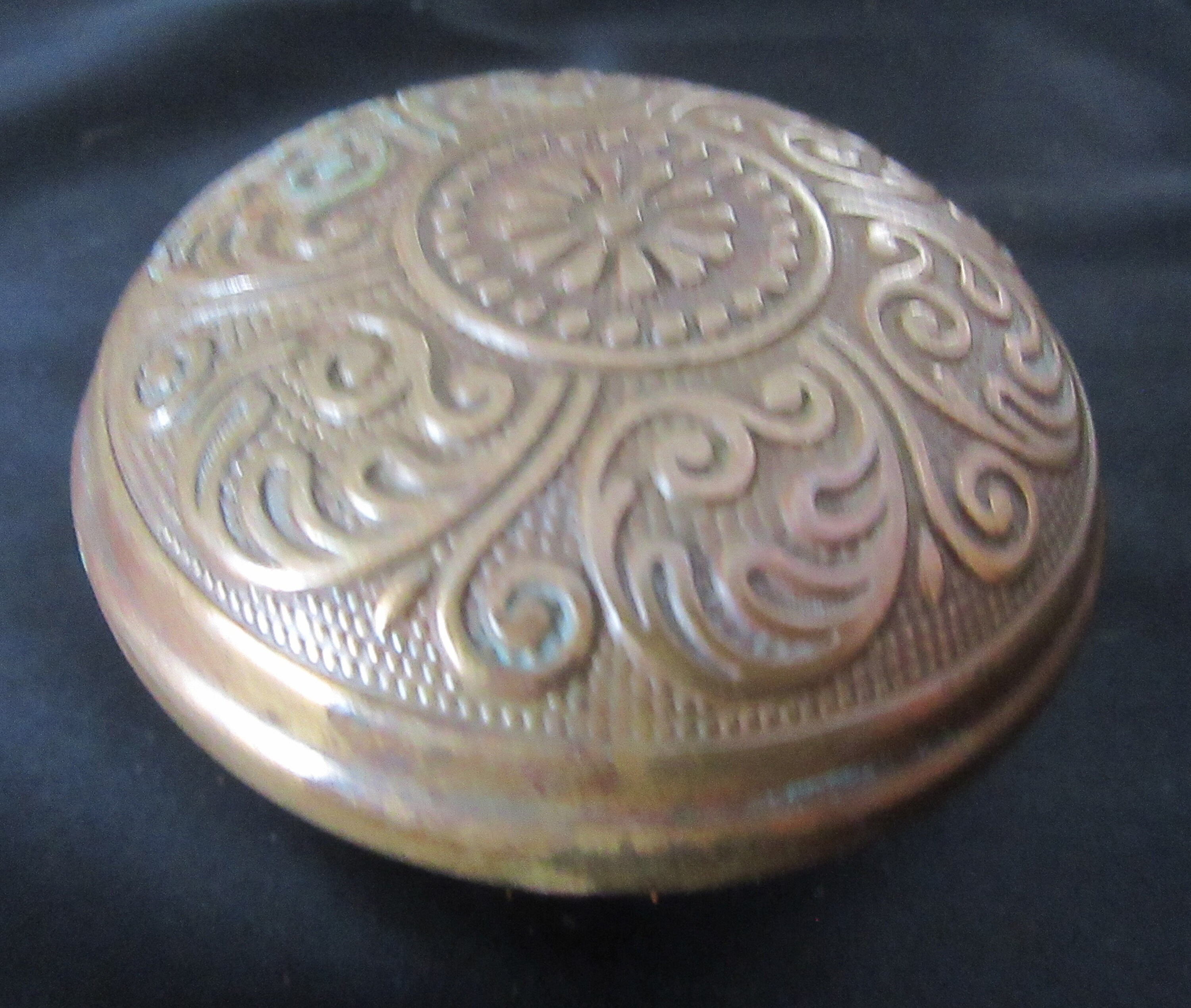 CAIRO, Vernacular 6-fold Cast Bronze Passagway Door Knob. Manufactured ...
