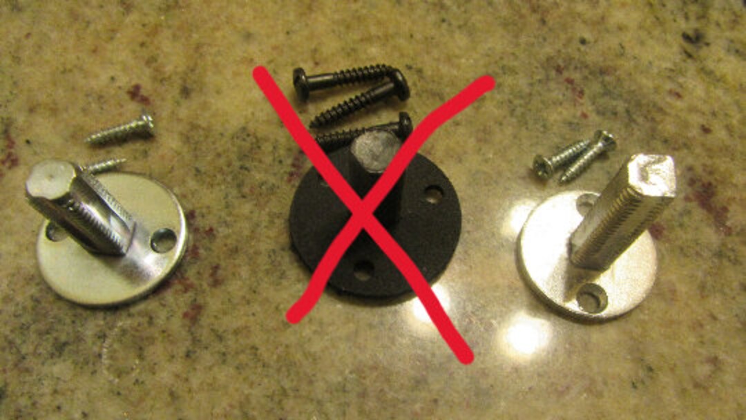 Steel Dummy Spindle With Screws for Your Door or Craft Project. Price ...