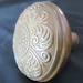 CAIRO, Vernacular 6-fold Cast Bronze Passagway Door Knob. Manufactured ...