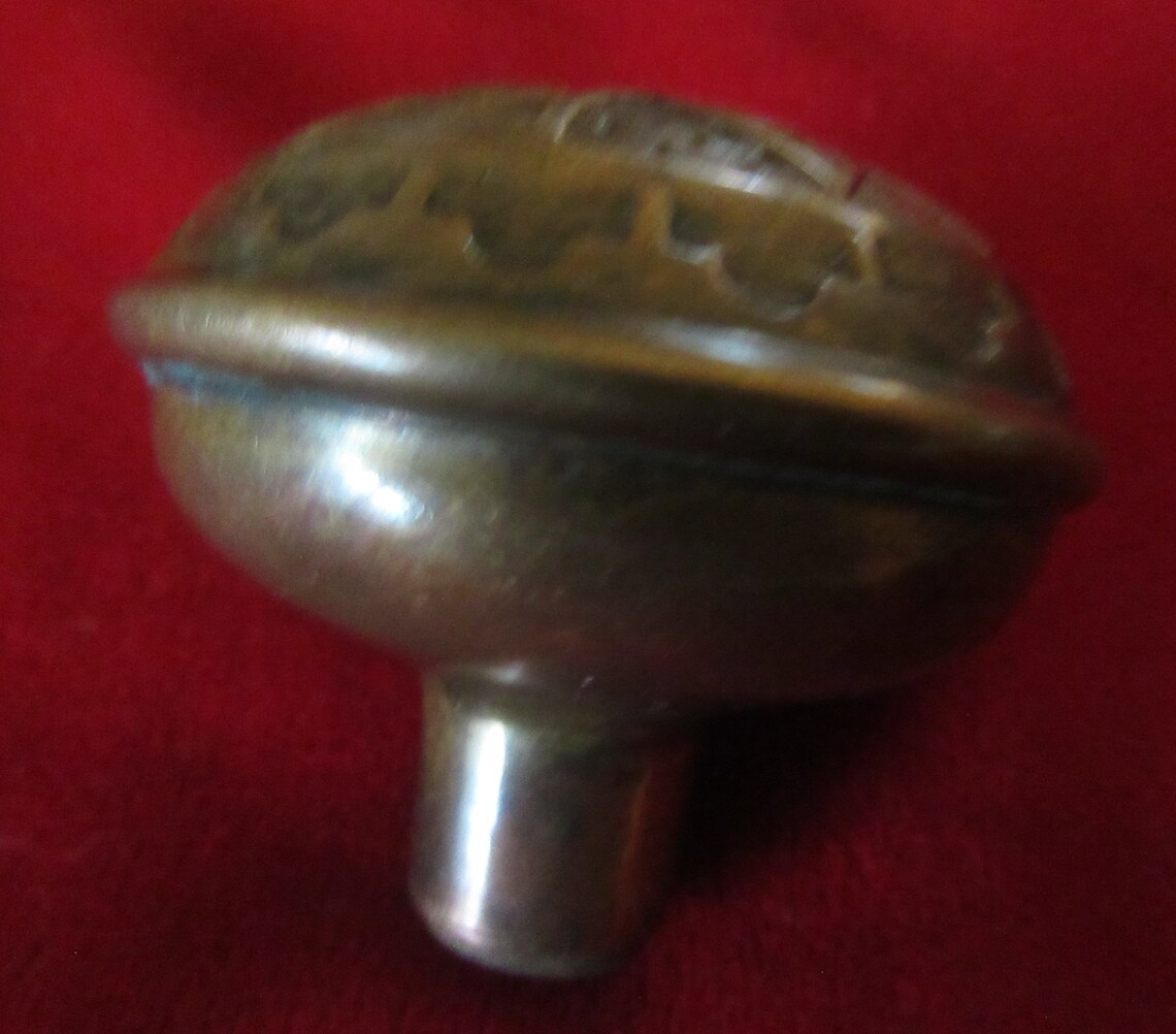 Vernacular Victorian Cast Bronze Door Knob. Made by Norwalk - Etsy