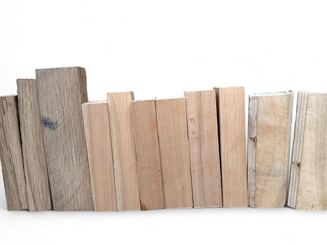 Wood Scrap Variety Box Cherry White Oak and Maple Scraps - Etsy