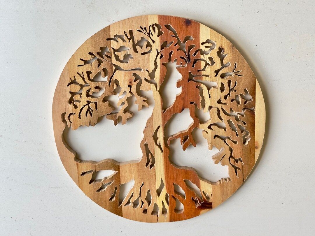 Wood Handmade Tree of Life Cutout - Etsy