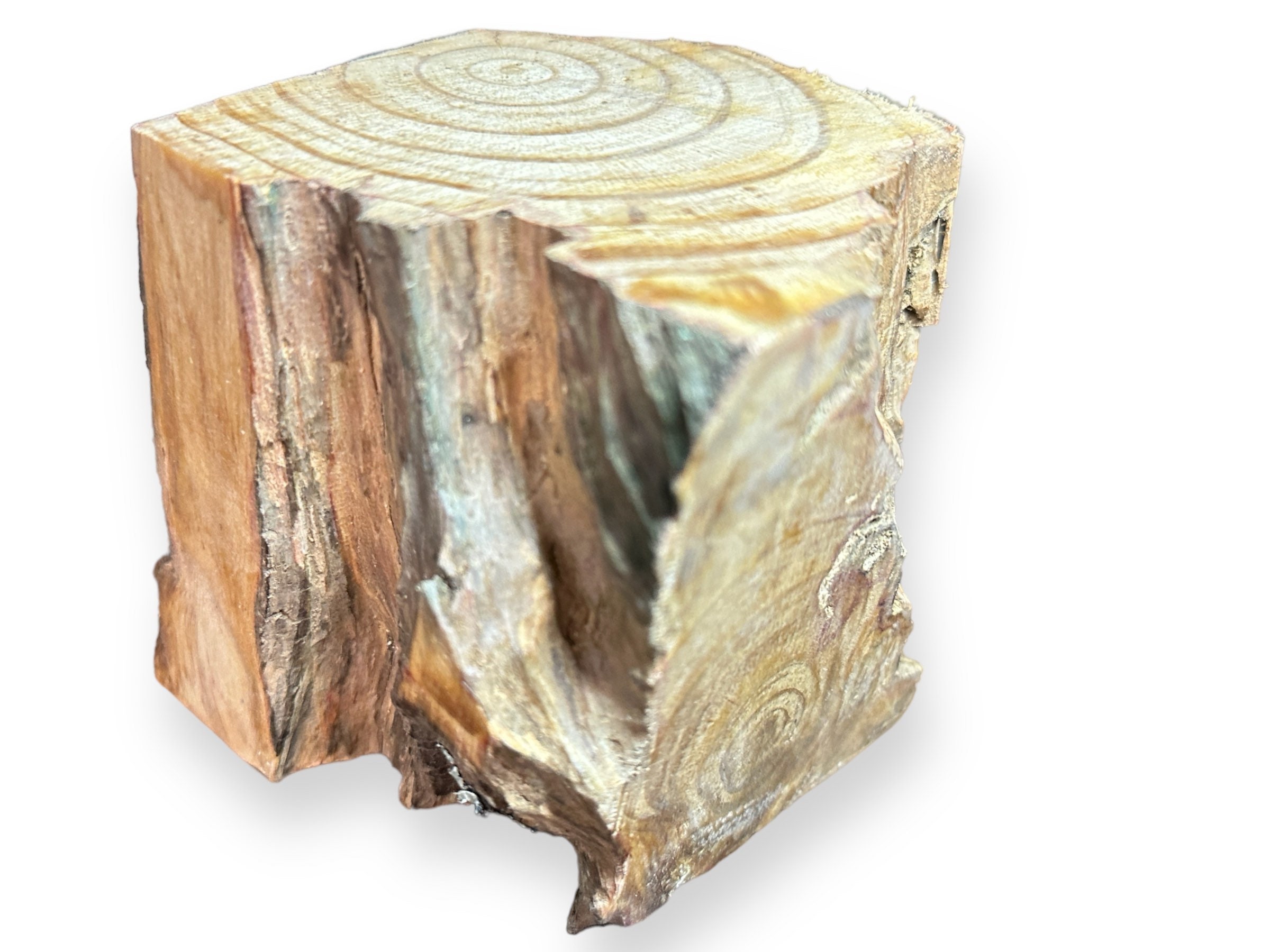 Pine Wood Plant Stand Display Wood Riser Rustic Block - Etsy