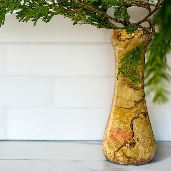 Wood Bud Vase - Etsy
