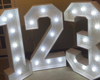 4ft Numbers - Etsy UK