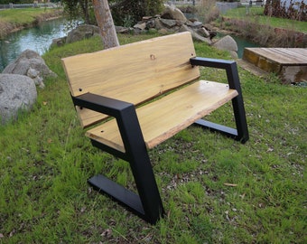 Steel Sitting Bench - Etsy