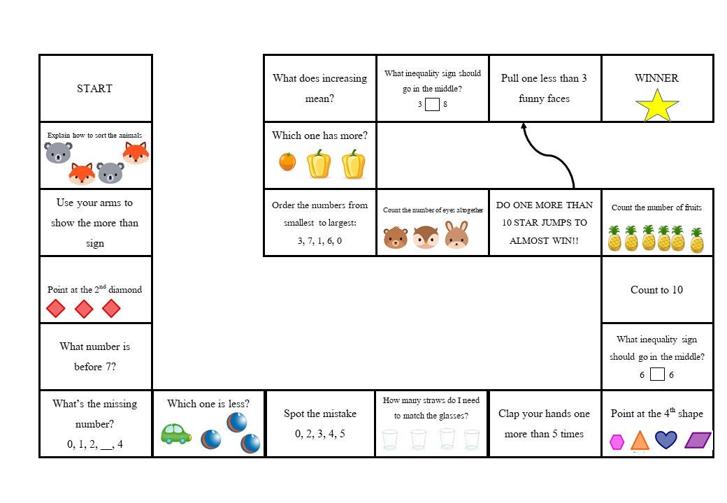34 Printable Math Activity Worksheets. Early Years - 4th Grade. Size A4 ...