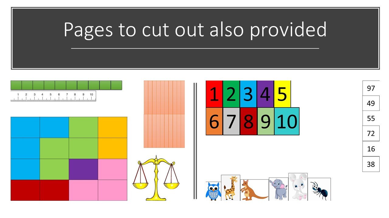 20 Printable Math Activity Addition Subtraction Place Value Time ...