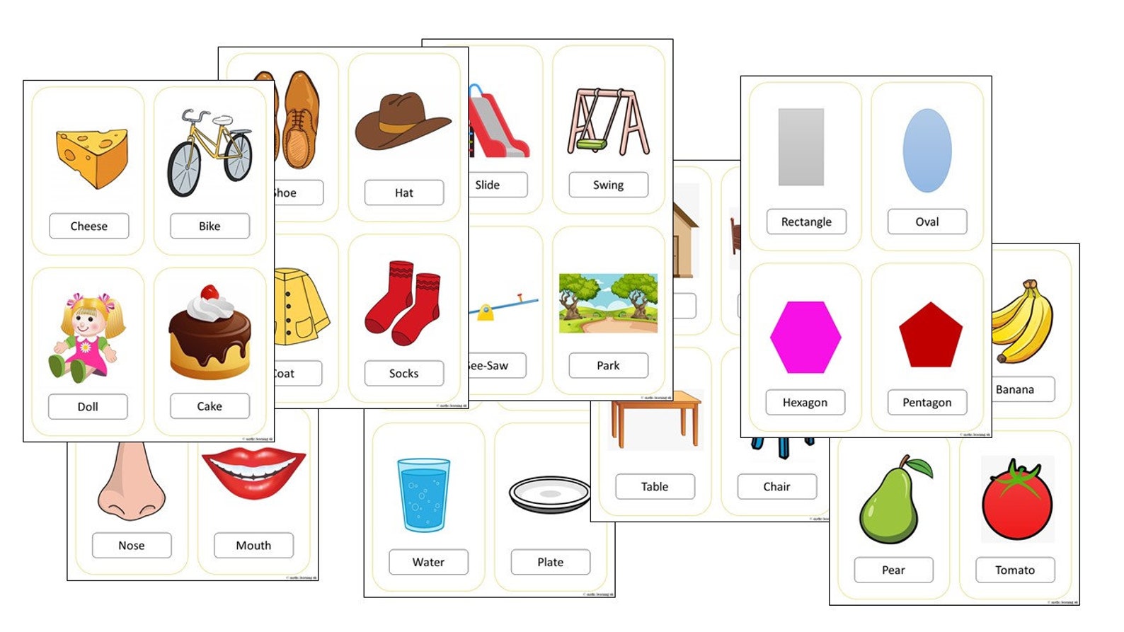 Printable Download - 100 First Words - Flashcards - Toddler Learning ...