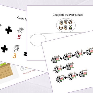 21 Printable Math Activity Addition Subtraction and Inequality ...