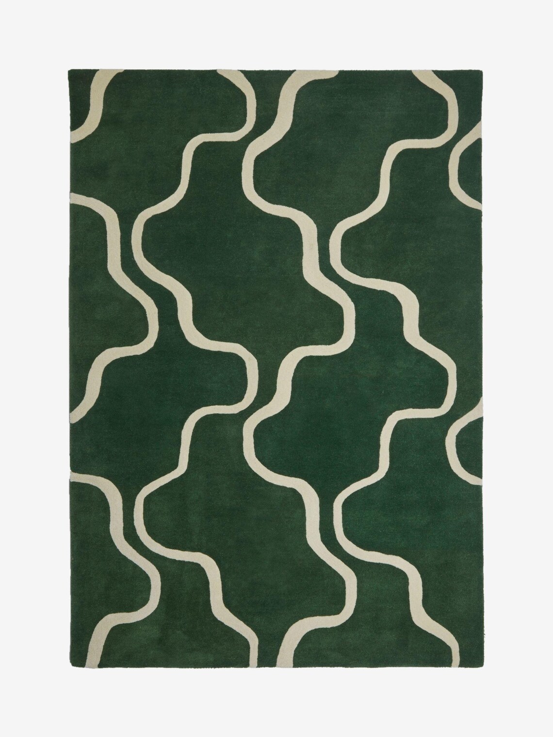 Sophie Modern Hand Tufted Area Rug for Living Room , Bedroom Hallway ...