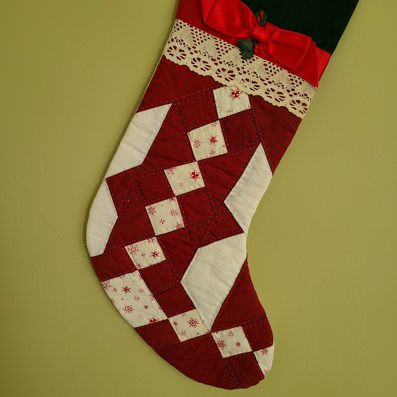 Quilted Stocking - Etsy