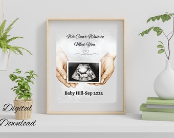 Baby Scan Print - Etsy