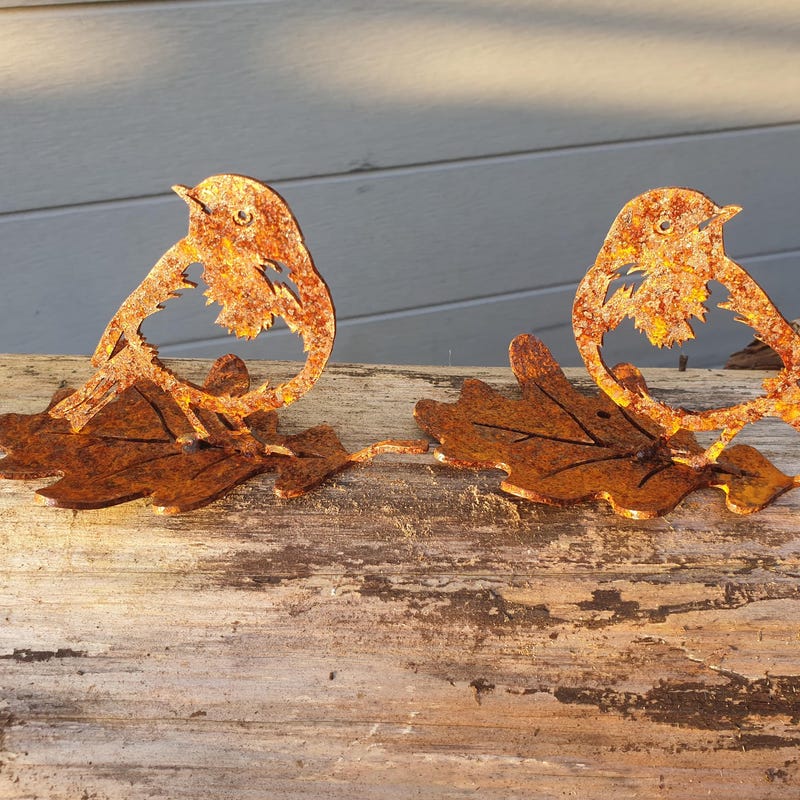 Rusty Metal Garden Art - Etsy UK