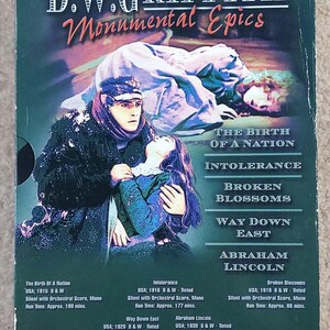 D.W. Griffith - Monumental Epics (box Set) (silent) (DVD, 2002) 5 ...