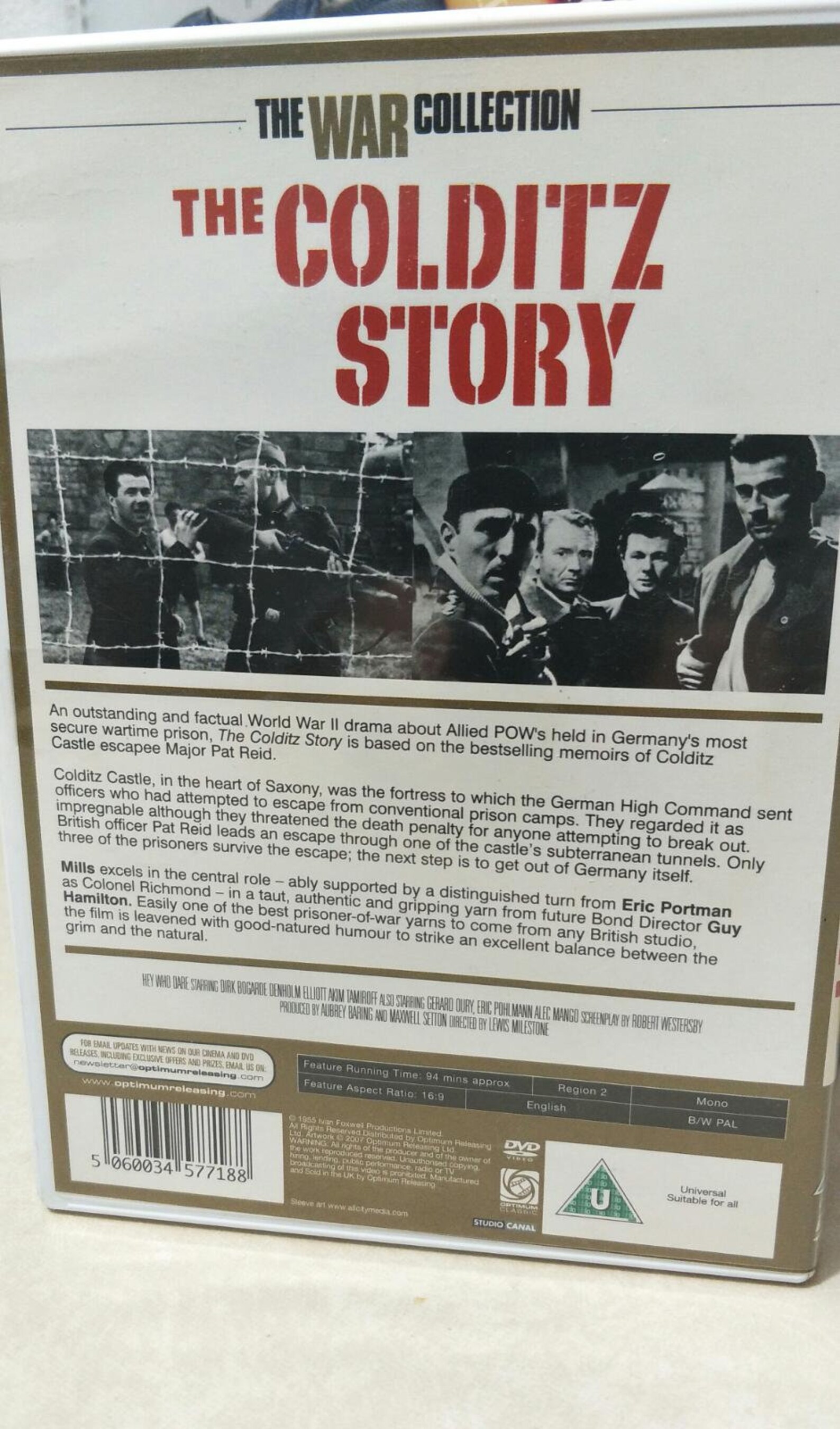 The Colditz Story - 1955 Film the War Collection DVD S - Etsy