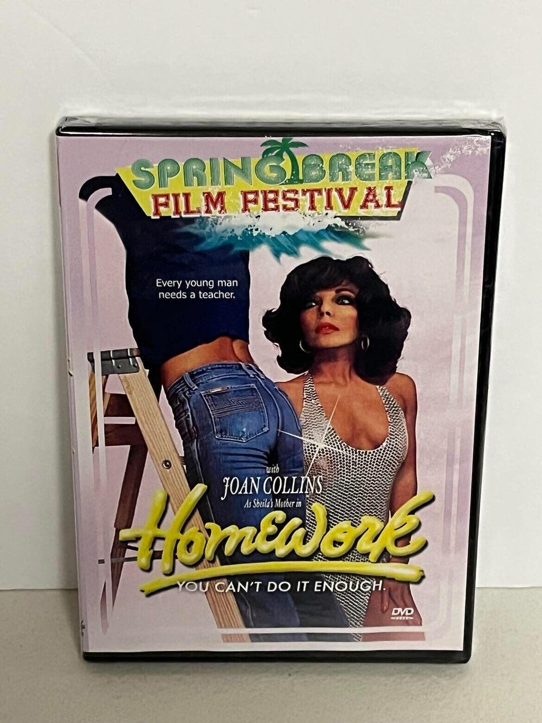 Homework DVD Joan Collins Region 1 Widescreen Vintage Drama 2002 - Etsy