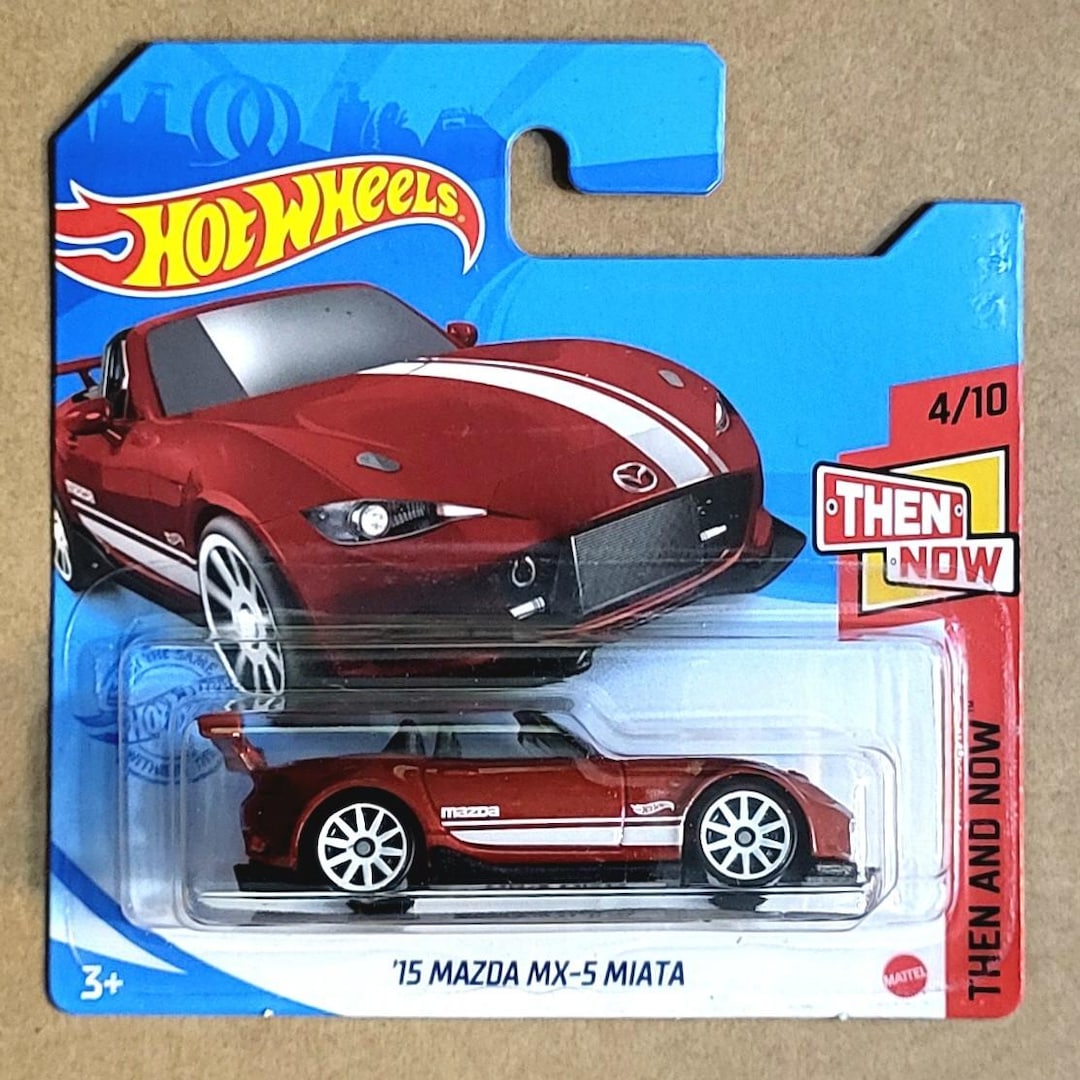 Hot Wheels Mazda MX-5 Miata Hw Then and Now Red - Etsy UK