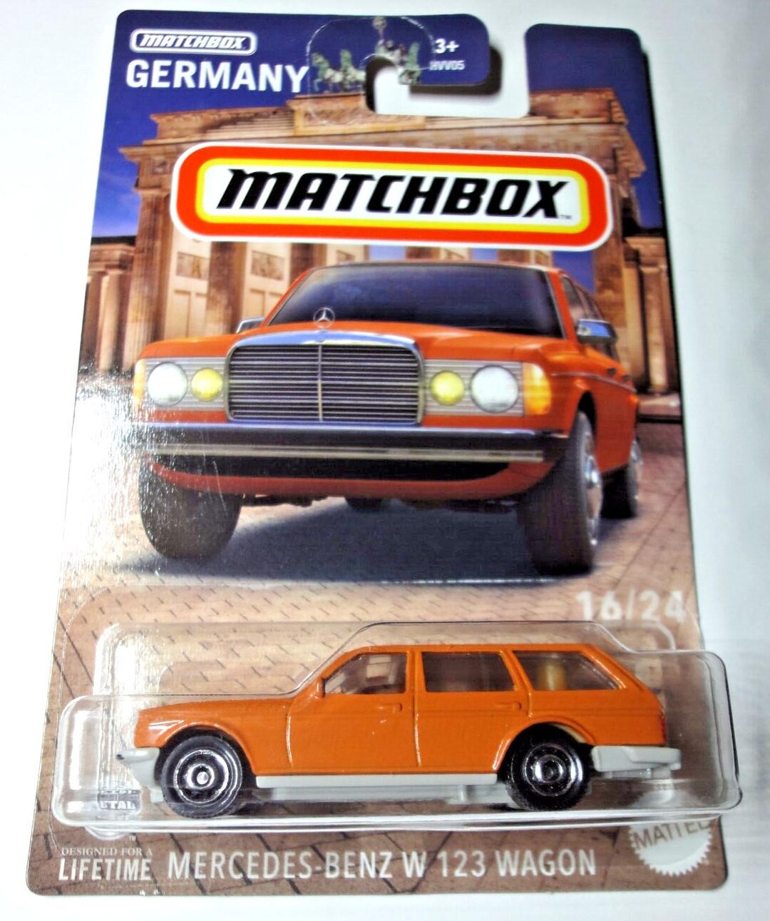 Matchbox Mercedes-benz W123 Wagon – Orange Diecast Car (1:64) - Etsy