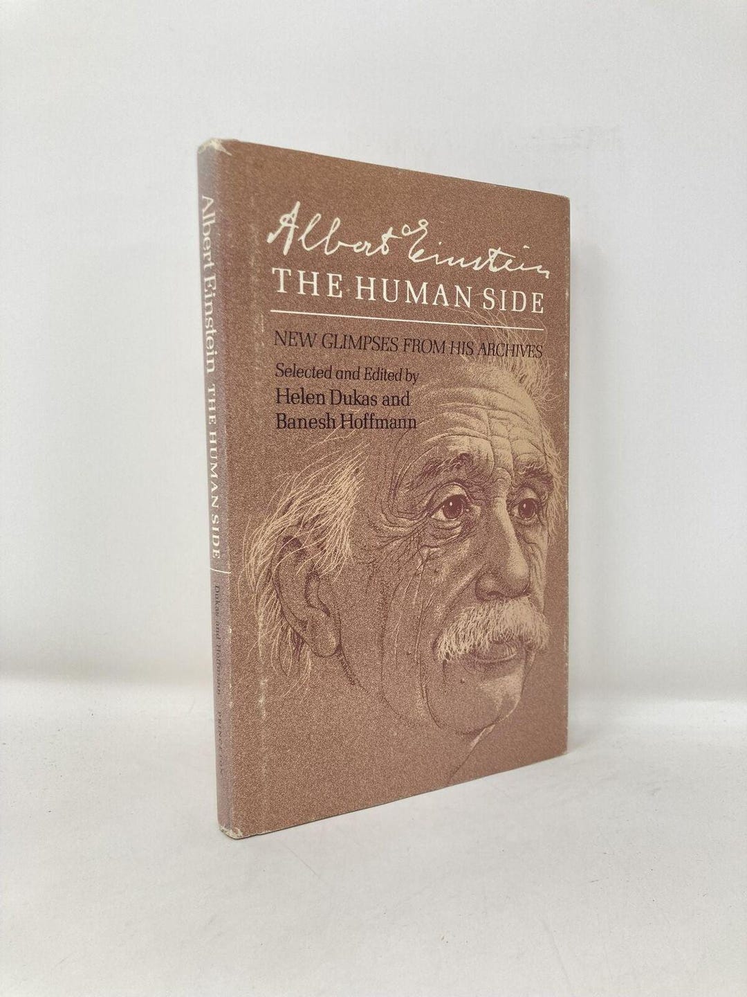 Albert Einstein the Human Side by Helen Dukas, Banesh Hoffmann First ...