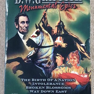 D.W. Griffith - Monumental Epics (box Set) (silent) (DVD, 2002) 5 ...
