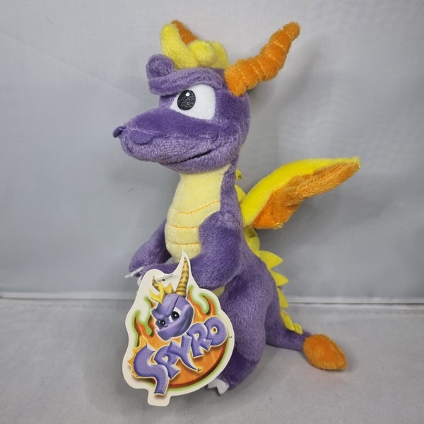 Spyro the Dragon Plush - Etsy