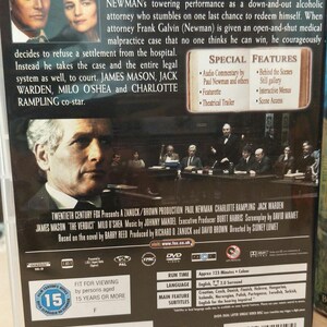 The Verdict [1982] Paul Newman Movie - Special Edition DVD Perfect ...