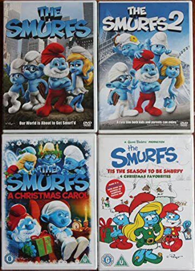 The Smurfs - Christmas Complete Collection 4 Dvds: the Smurfs 1 ...