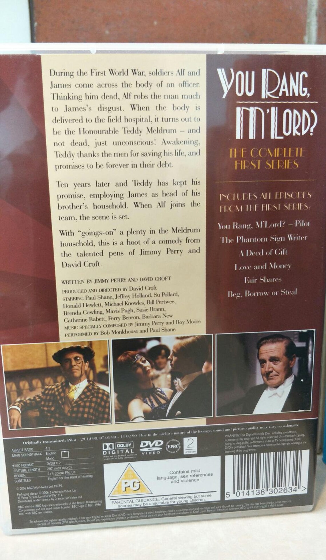 You Rang M'Lord The Complete First Series 1988 Paul | Etsy