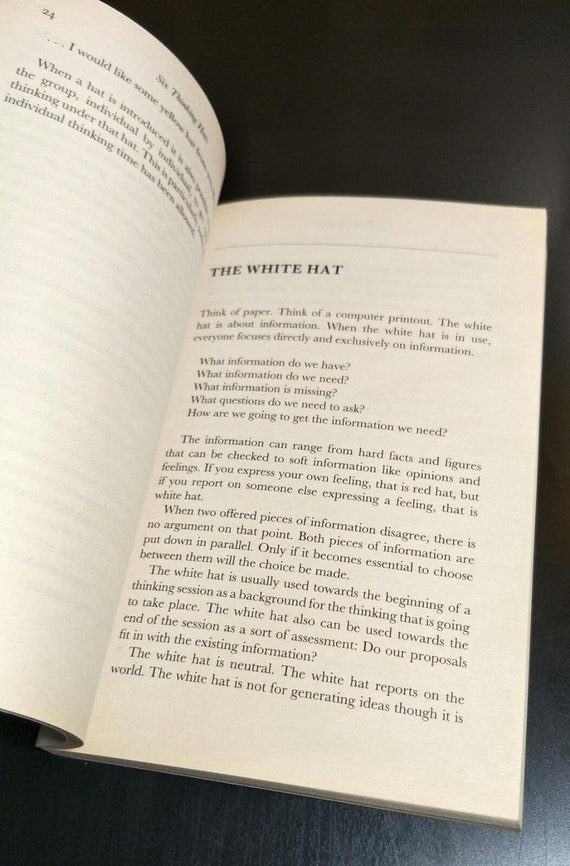 Six Thinking Hats Book