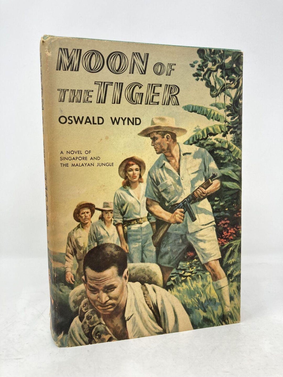 Moon of the Tiger by Oswald Wynd First 1st Edition VG HC 1958 - Etsy