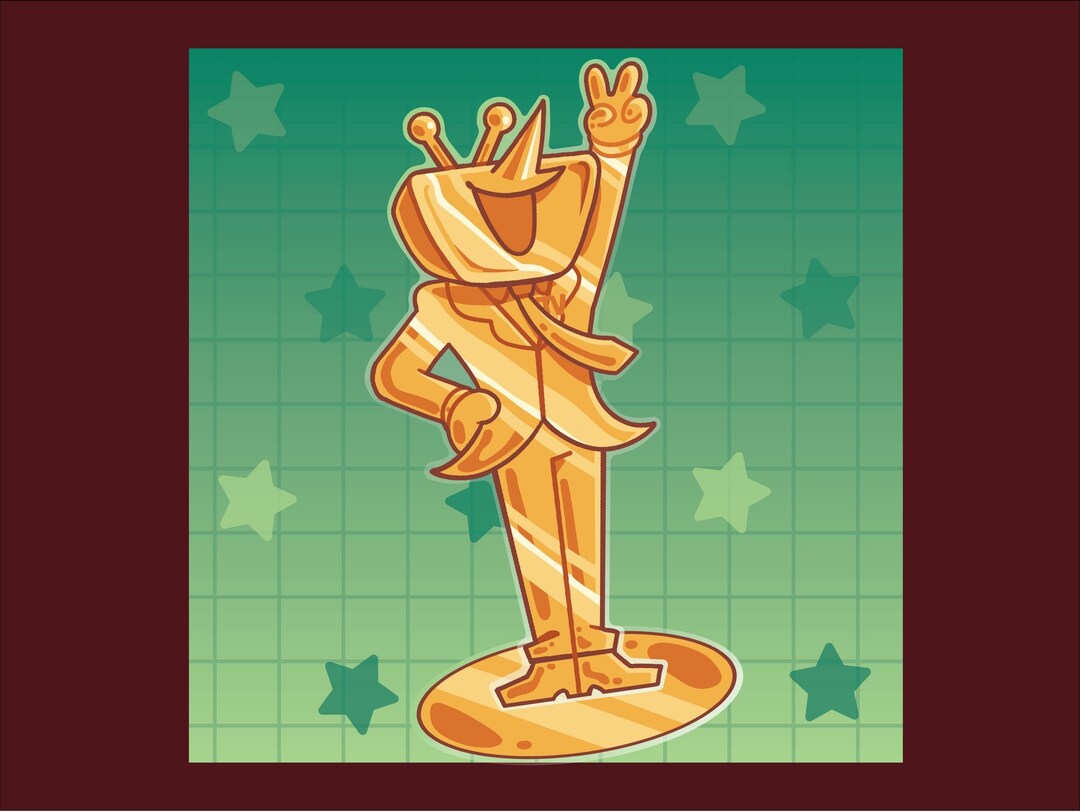 Mr.tenna "golden" Acrylic Standee - Etsy