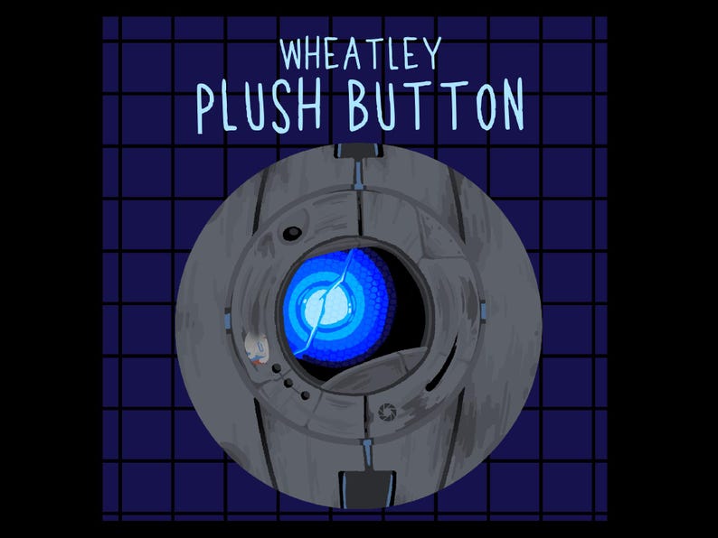 Wheatley Plush Button - Etsy