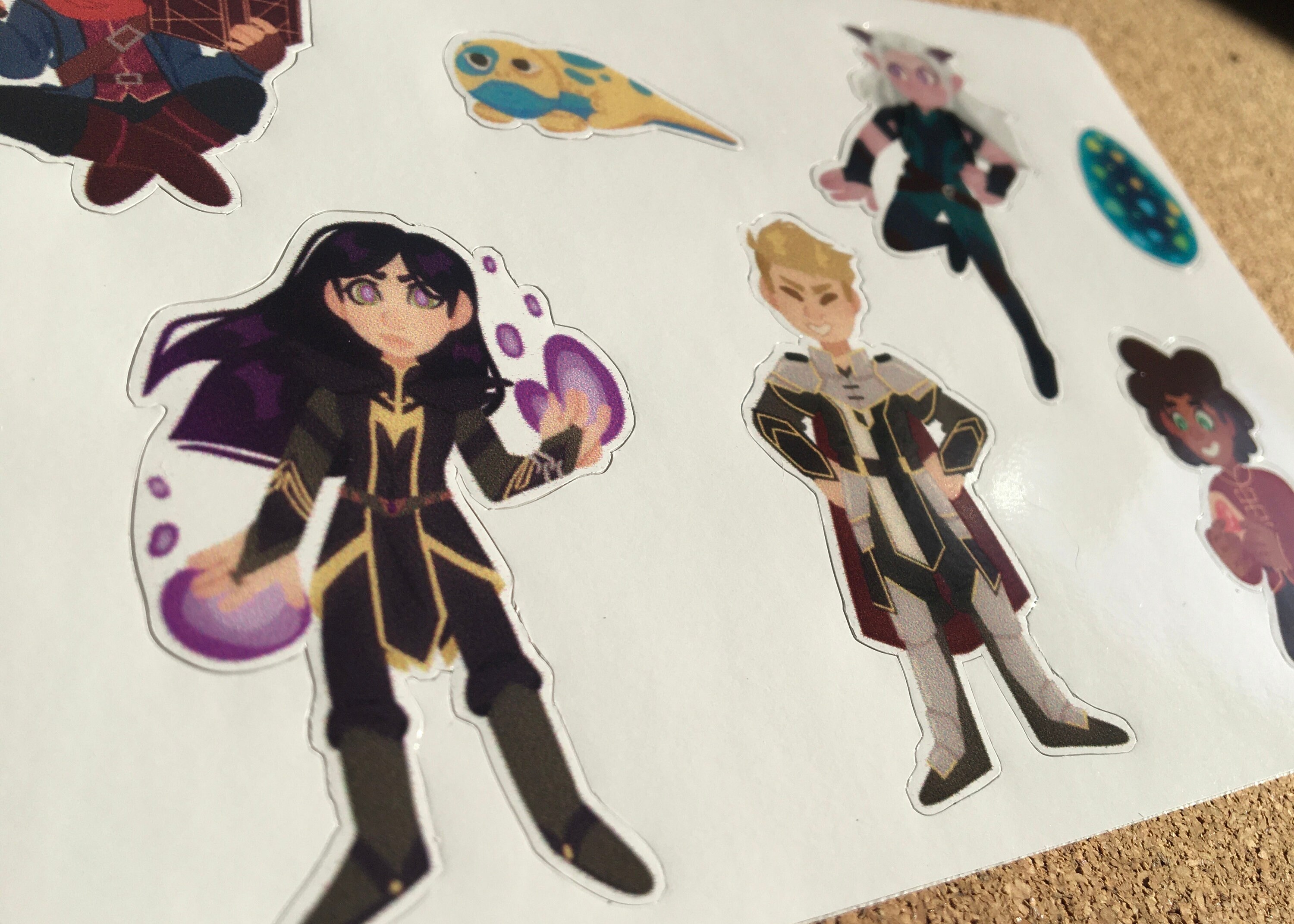 The Dragon Prince Sticker Sheet - Etsy