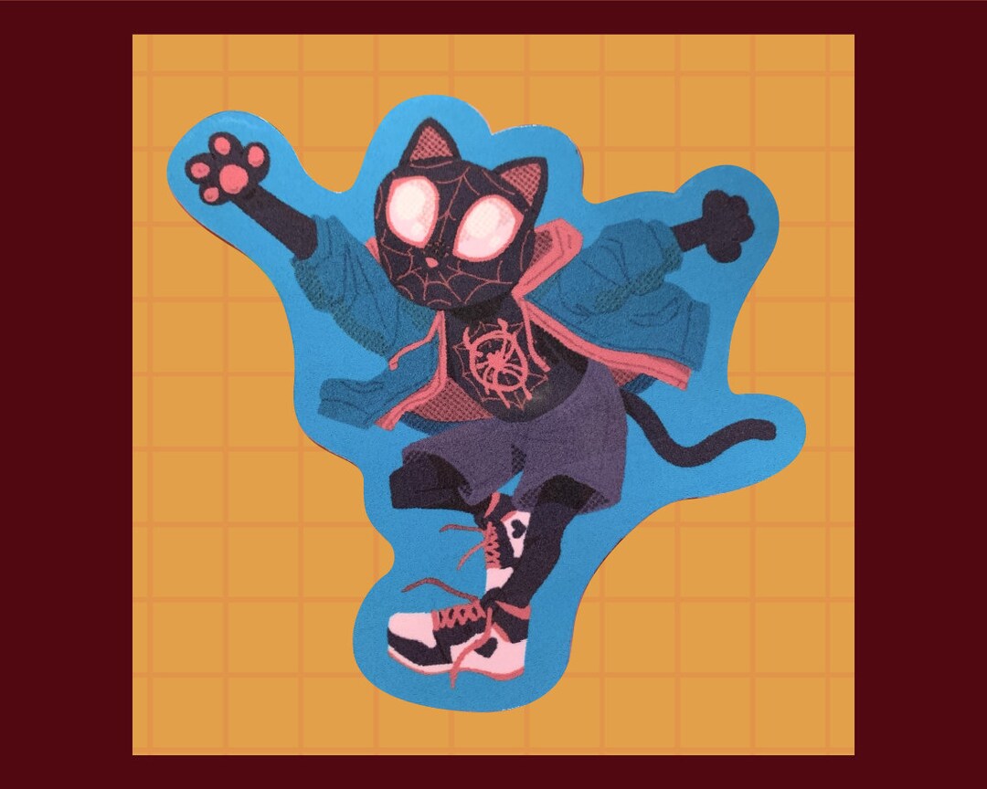 Meows Morales Sticker! - Etsy