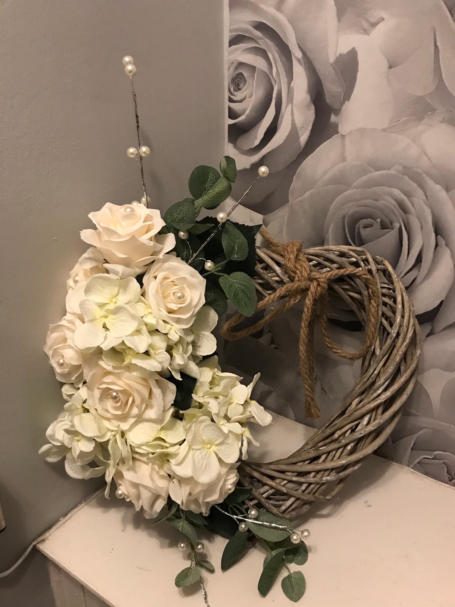 Beautiful Handmade Wicker Door Wreaths | Etsy