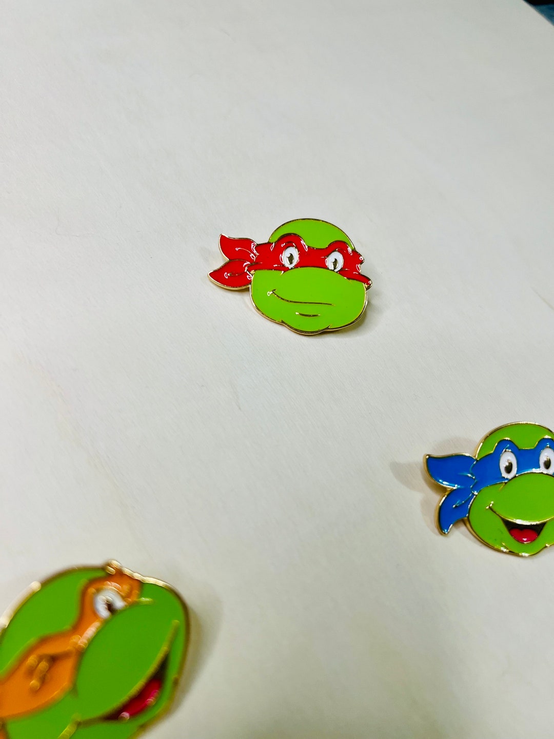 Anime Enamel Pins Cartoon Pins Ninja Turtles Pins Calcifer Fire Pin ...