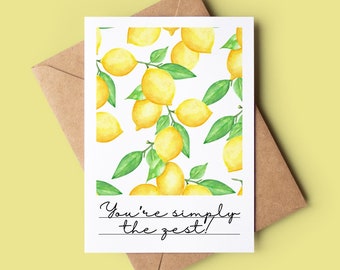 Lemon Birthday Card Funny Lemon Birthday Card Lemon Card Funny Lemon ...