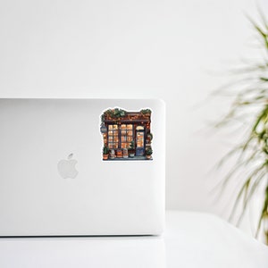 Bookshop Sticker, Bookshelf Sticker, Book Sticker, Bookstore Sticker ...