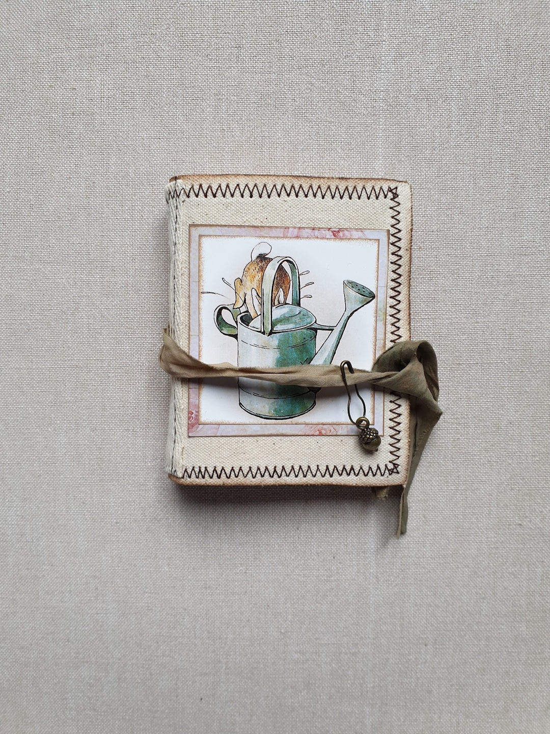 Beatrix Potter Miniature Handmade Journal, Notebook, Sketchbook, Junk ...