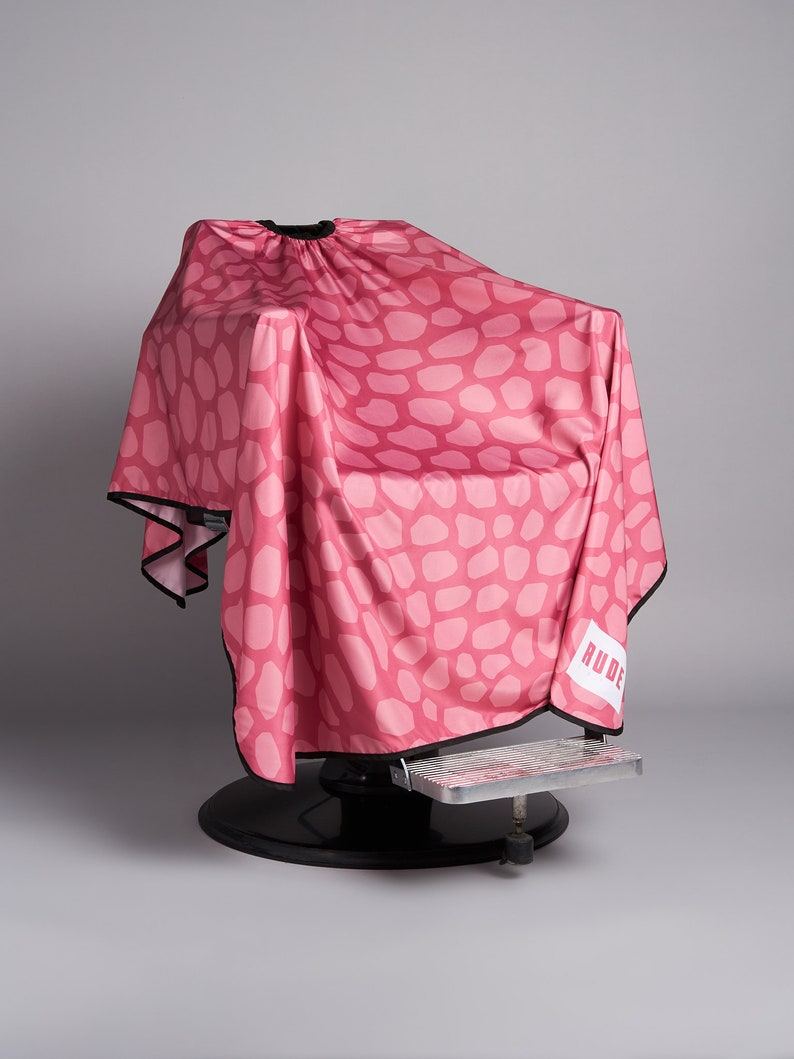 Rude Croc Pink Premium Cutting Capes Gowns Barber Hairdresser Stylist Cutter Xlarge Luxury Salon ...