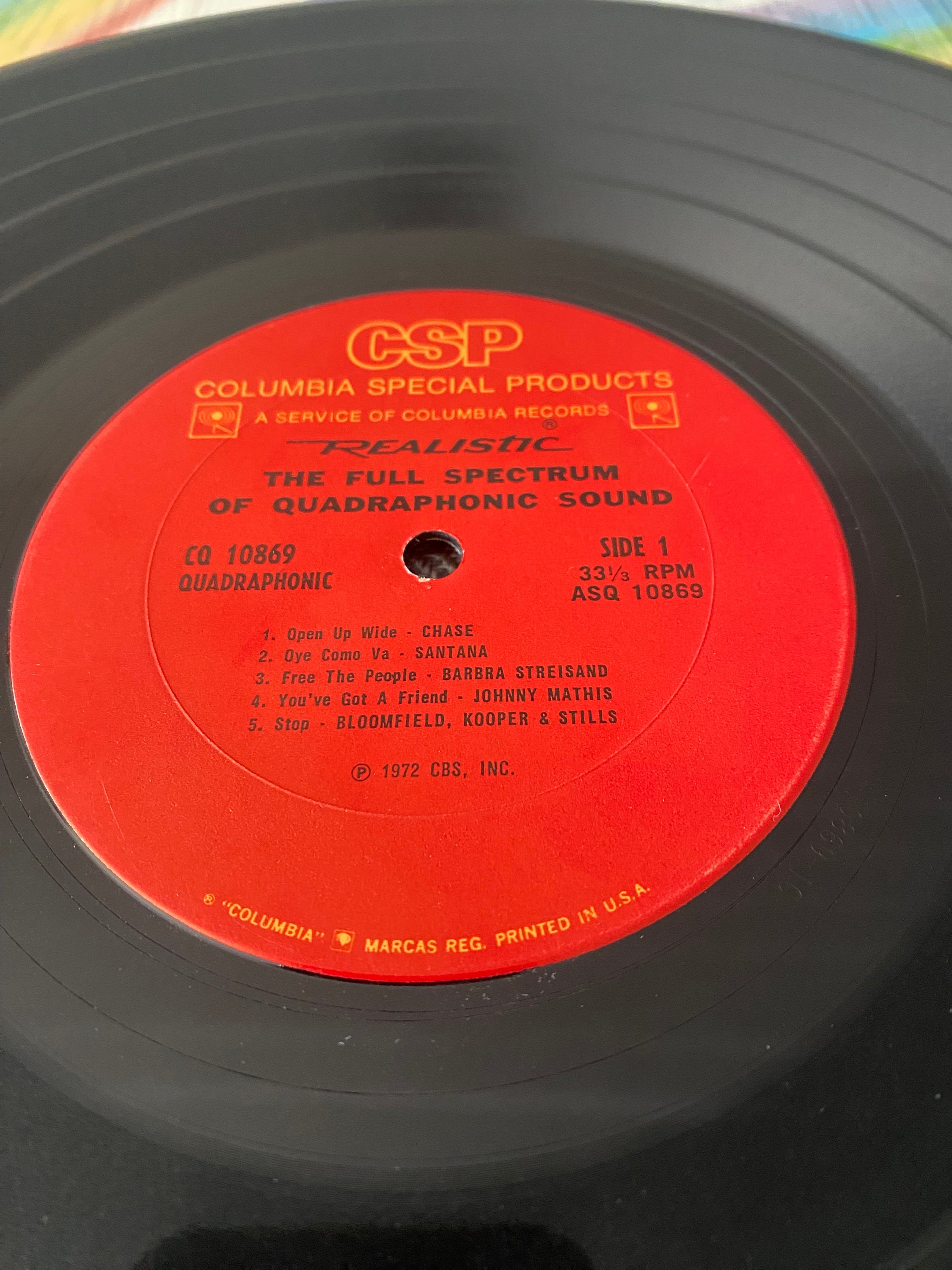 Various the Full Spectrum of Quadraphonic Sound 1972 Vinyl - Etsy