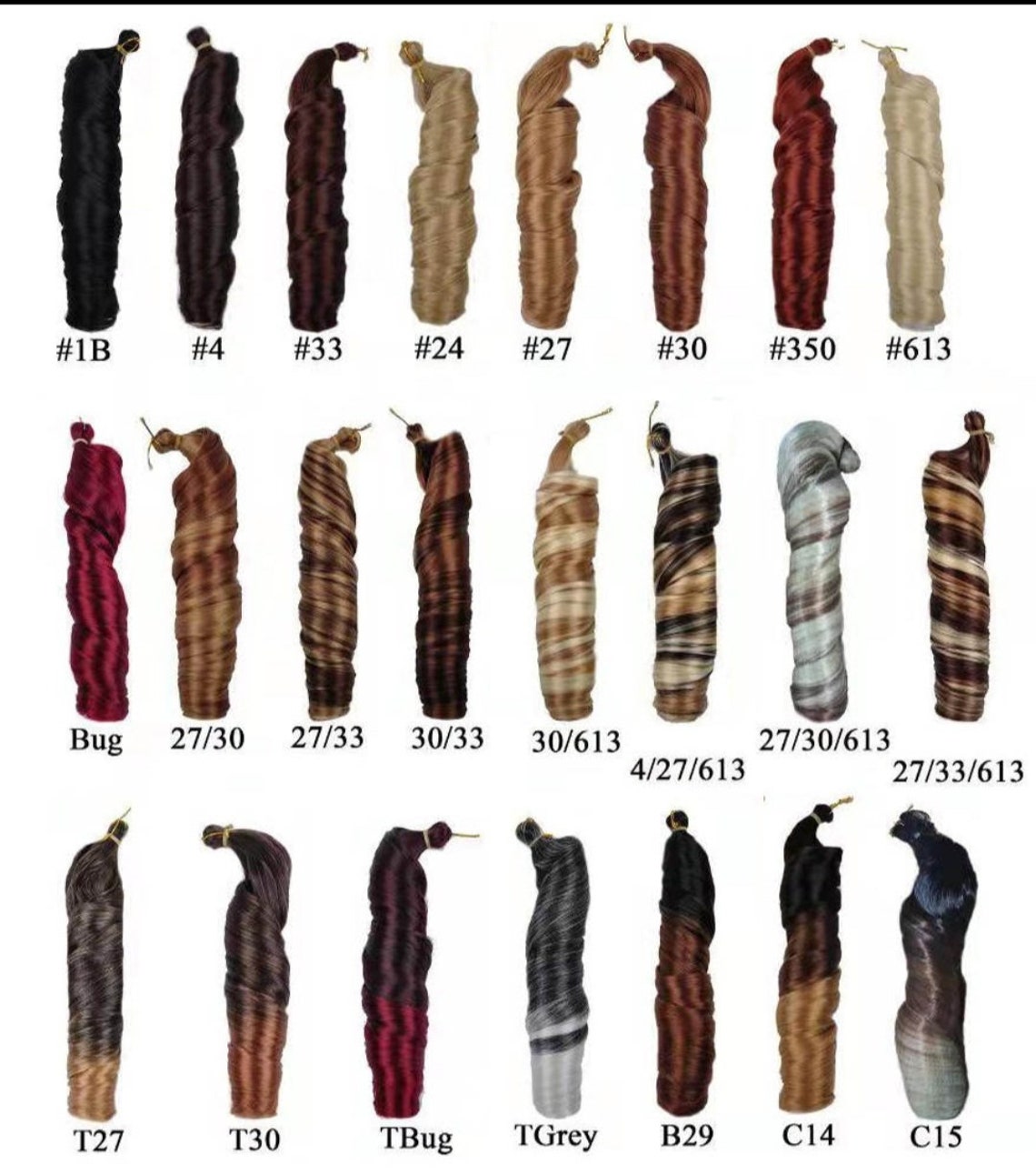 Tbug French Curly Braiding Hair 22 Inches Silk Wave Braiding Hair Pre ...