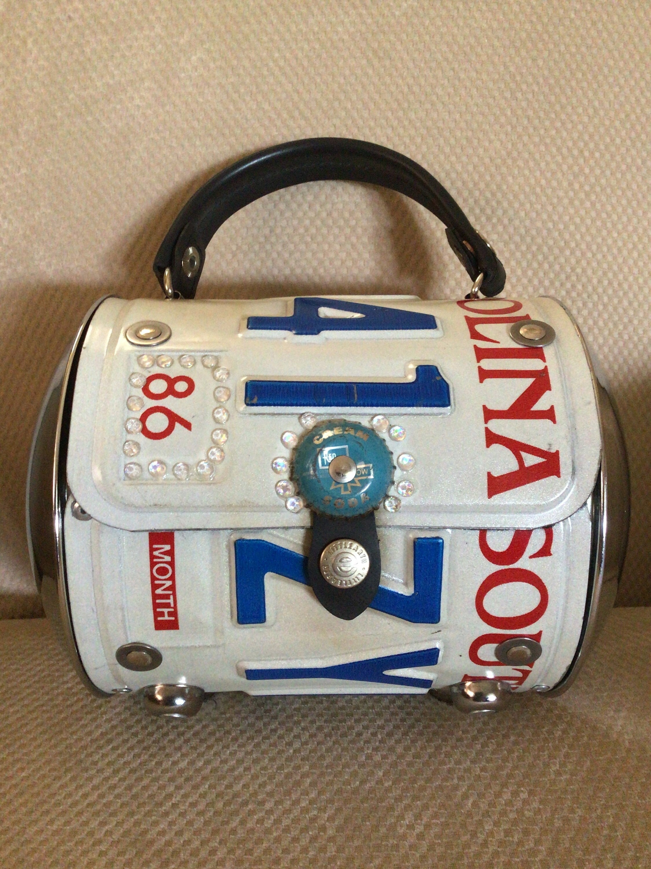 Little Earth License Plate Purse