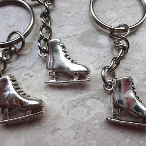 3 Pcs. Ice Skating Shoe Keychain for an Ice Skate Fan / Figure Skating ...