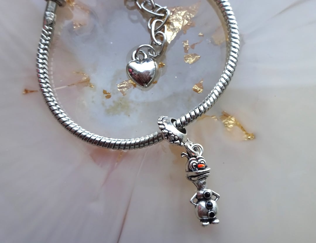 FROZEN Olaf Bracelet / Pendant Olaf Frozen / Frozen Olaf Snowman ...