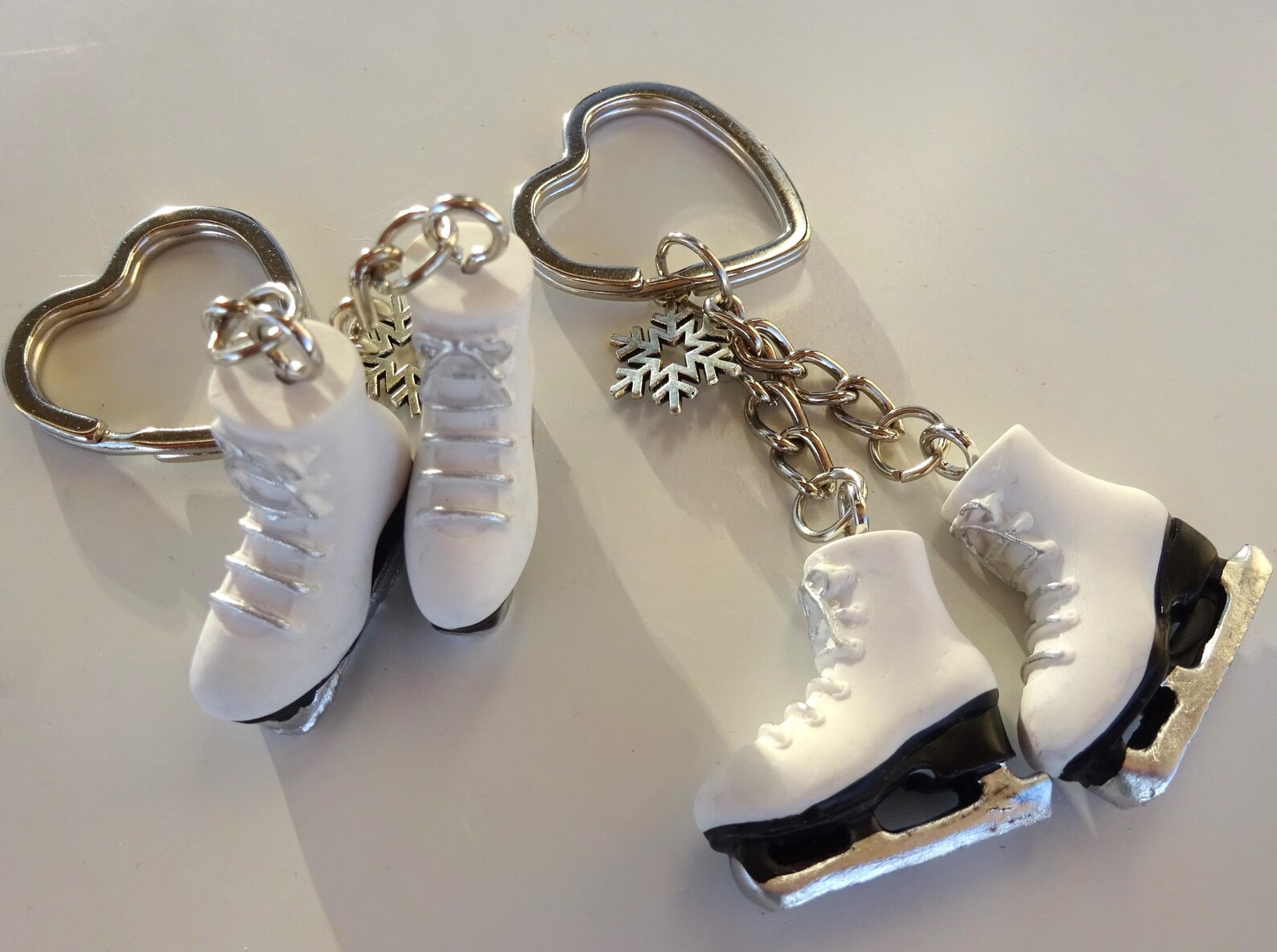 Ice Skate Keychain – Gift for Ice Skater – Bag Charm – Figure Skating ...