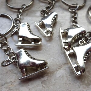 3 Pcs. Ice Skating Shoe Keychain for an Ice Skate Fan / Figure Skating ...
